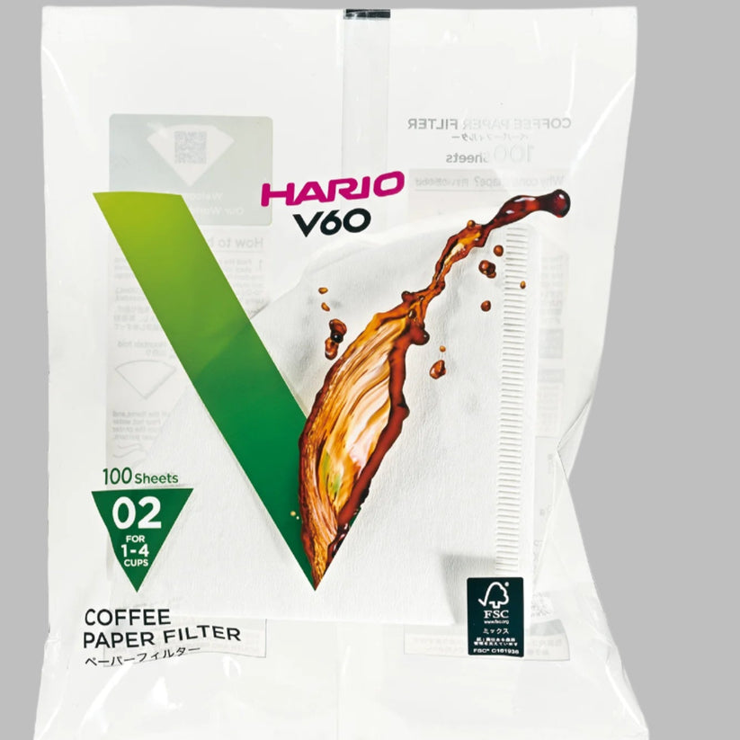 V60 Paper Filter 02- 100 Sheets (5 Box Set) – HARIO AUSTRALIA